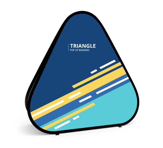 Triangle Pop Up Banner - Carlton Digital Printing